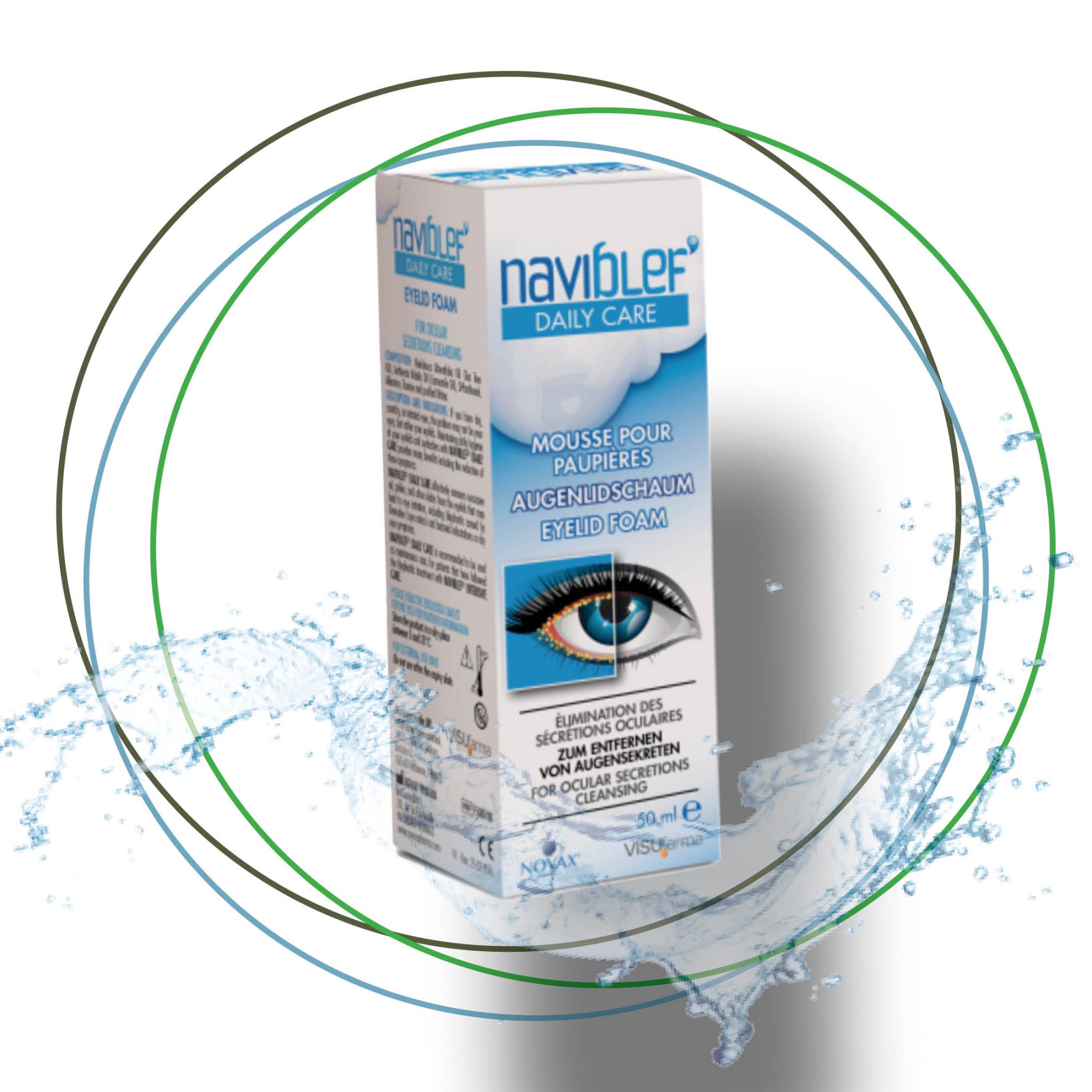 Naviblef Daily Care Eyelid Foam - Eye Online | Buy Online