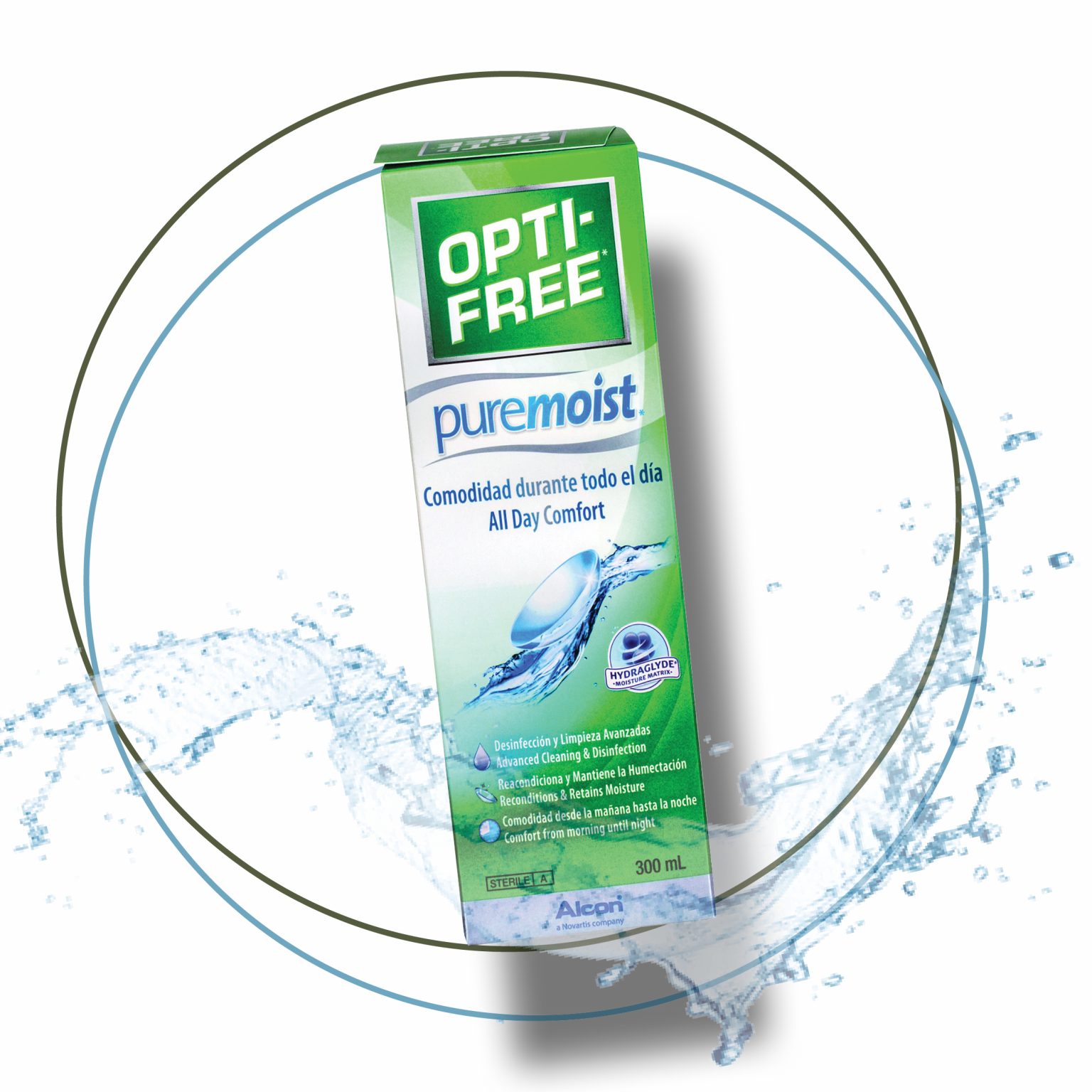 Opti-Free PureMoist 300ml Eye Online Contact Lens Solution